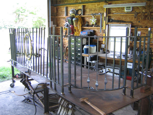 The Oheka Castle balcony railing – Transit Forge